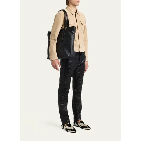 TOM FORD Soft Leather North-south Tote Bag