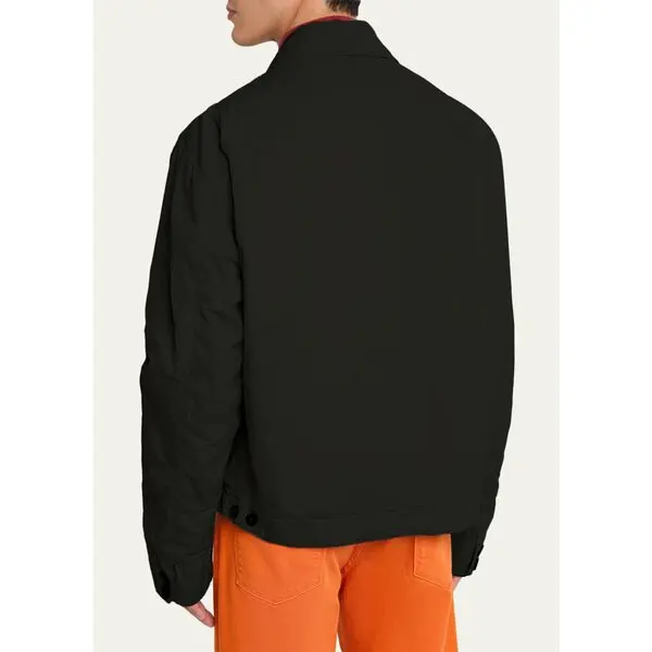 Massimo Alba Water-repellent Nylon Shirt Jacket