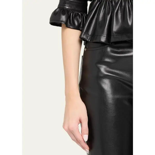 Cinq À Sept Stevie Faux-leather Pants - Black