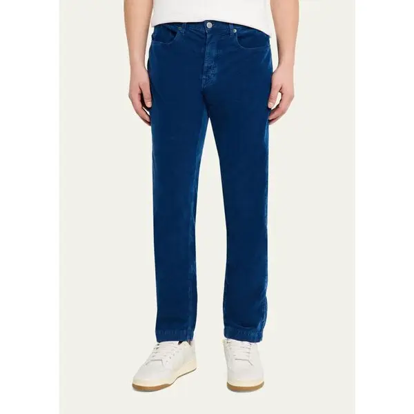 Massimo Alba Alung Baby Corduroy Five-pocket Pants - Midnight