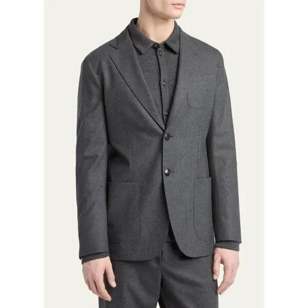 Giorgio Armani Upton Cashmere-stretch Blazer