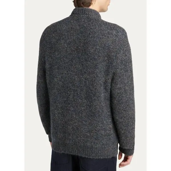 Giorgio Armani Rib-knit Mohair-blend Cardigan