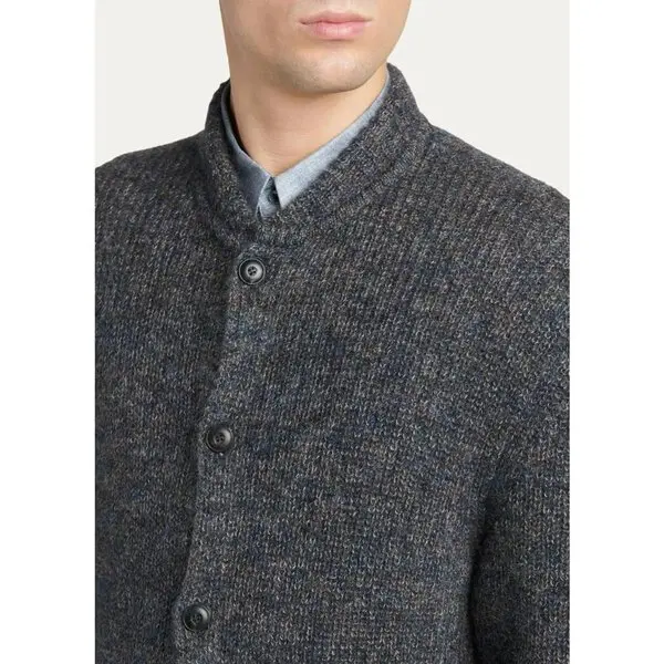 Giorgio Armani Rib-knit Mohair-blend Cardigan
