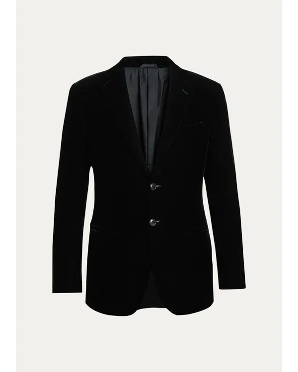 Giorgio Armani Seersucker Single-breasted Sport Coat