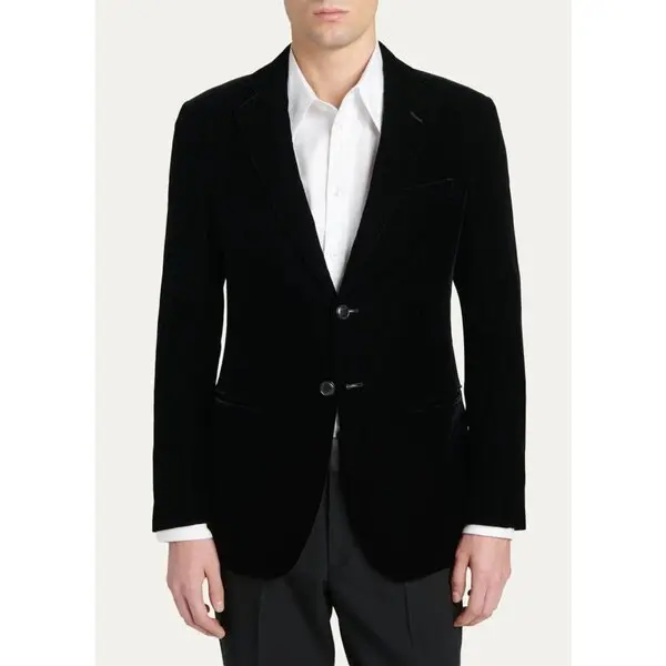 Giorgio Armani Seersucker Single-breasted Sport Coat