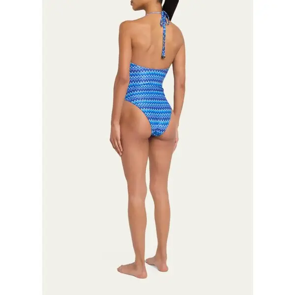 Ramy Brook Wave Electra One-piece Swimsuit