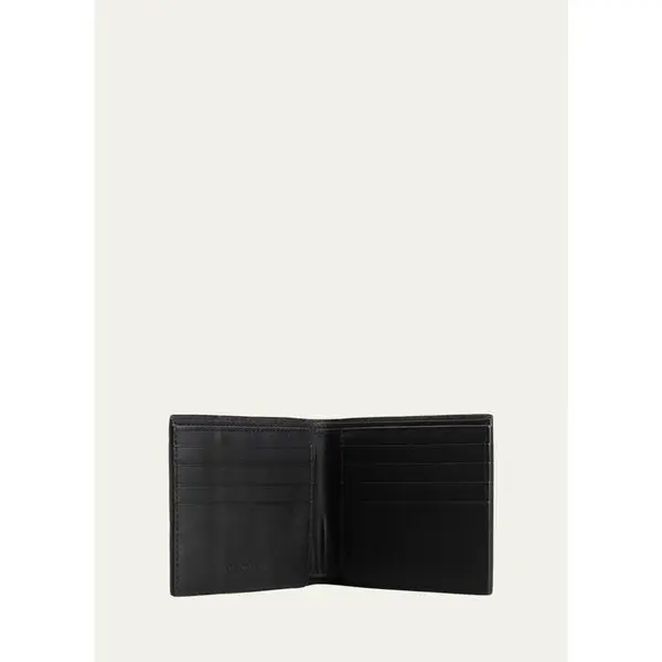 Bottega Veneta Intrecciato Leather Bifold Wallet - Black