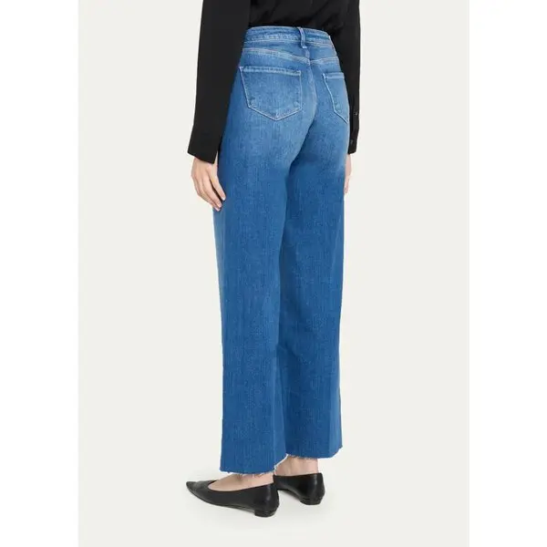 L'Agence Petite Scottie High-rise Wide-leg Jeans