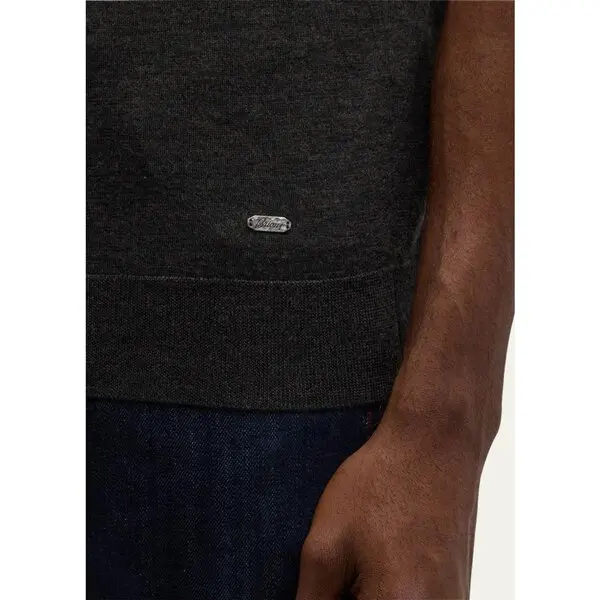 Brioni Cashmere-silk Crewneck Sweater - Gray