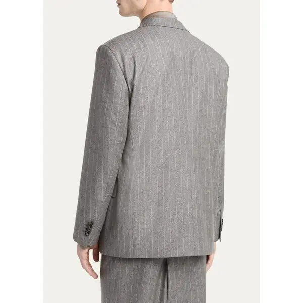 Giorgio Armani Wool Pinstripe Oversized Double-breasted Suit