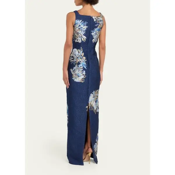 Saloni Bora Brocade Column Dress