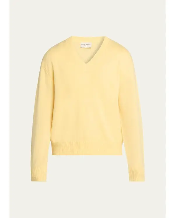 Officine Générale V-neck Wool Sweater