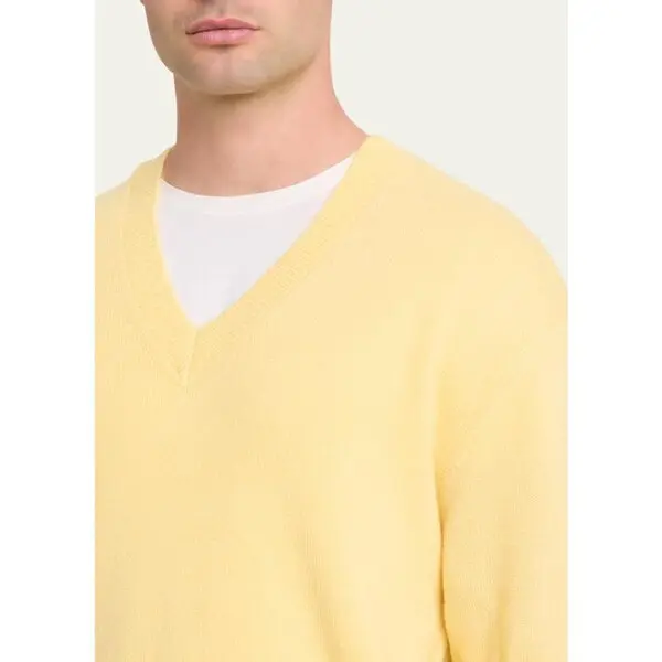 Officine Générale V-neck Wool Sweater