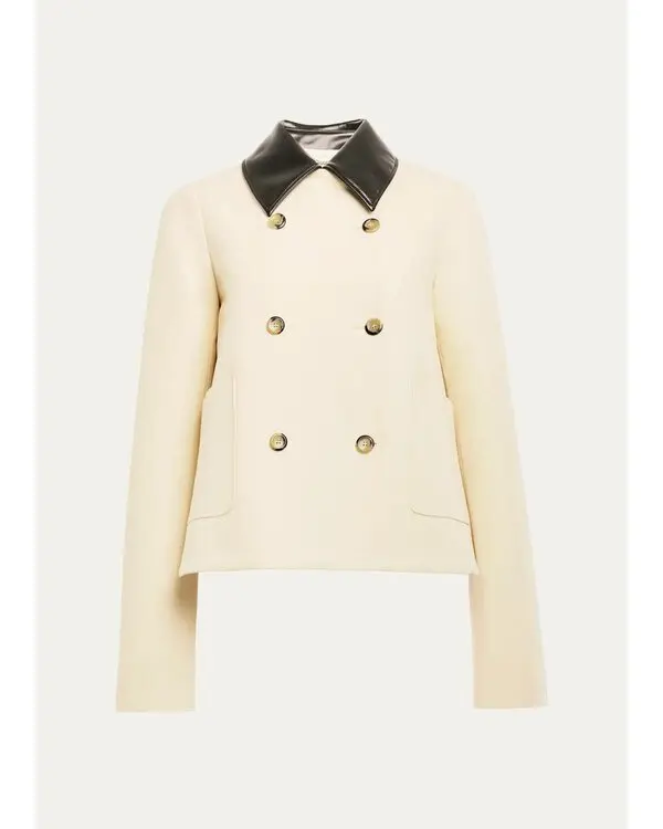 Altuzarra Harburg Cropped Double-breasted Jacket