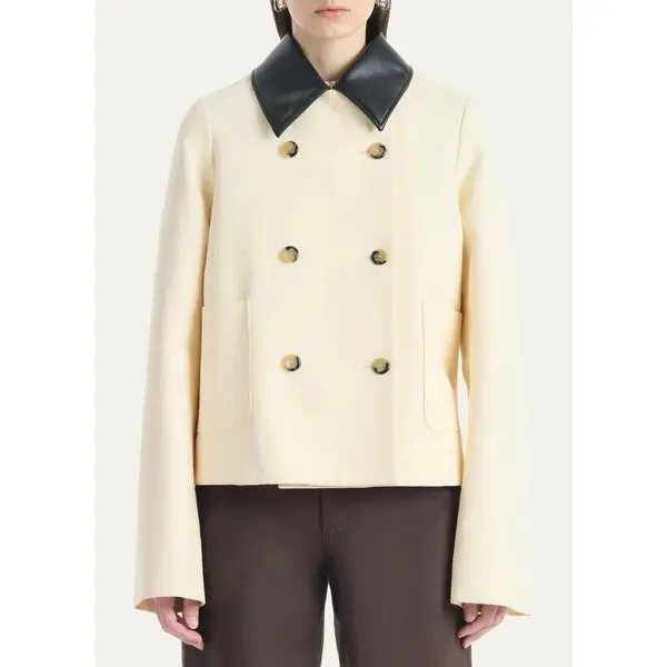 Altuzarra Harburg Cropped Double-breasted Jacket