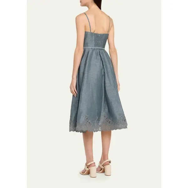 Zimmermann Ascent Tucked Midi Dress