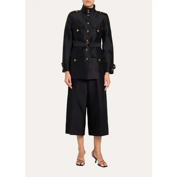 Zimmermann Valiant Wool-silk Culottes