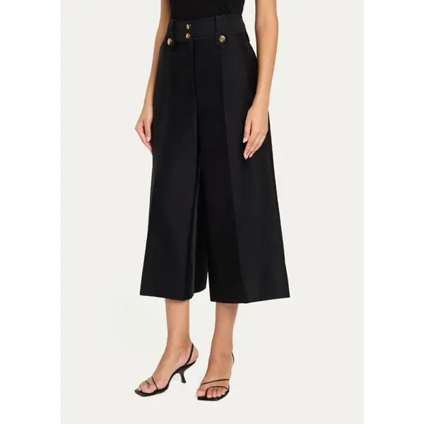 Zimmermann Valiant Wool-silk Culottes