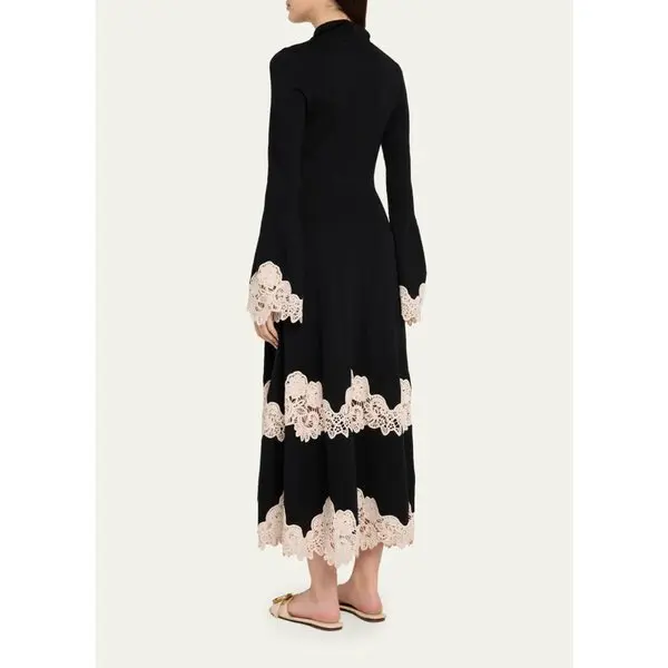 Zimmermann Valiant Merino Lace Maxi Dress