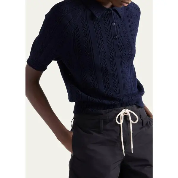 Prada Cotton Short-sleeve Polo Shirt