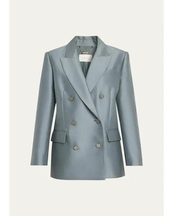 Zimmermann Valiant Double-breasted Blazer