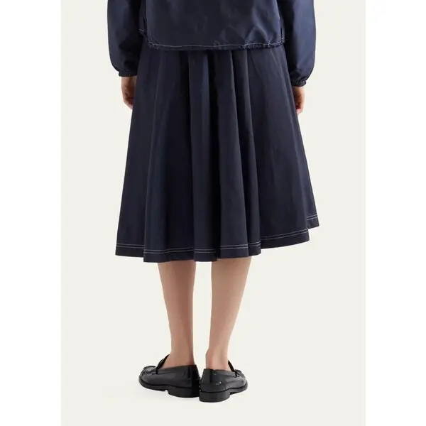 Prada Re-nylon Full Midi Skirt