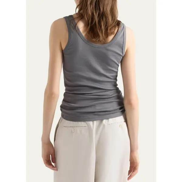 Prada Cotton Jersey Tank Top - F0276 Acci