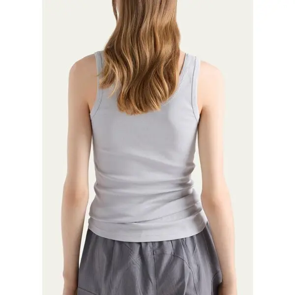 Prada Cotton Jersey Tank Top - F0276 Acci