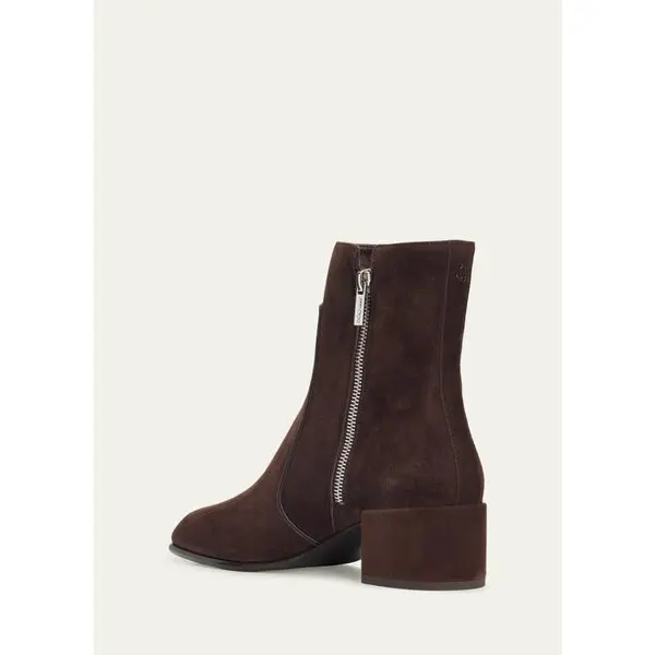 JIMMY CHOO 45mm Eliot Suede Ankle Boots