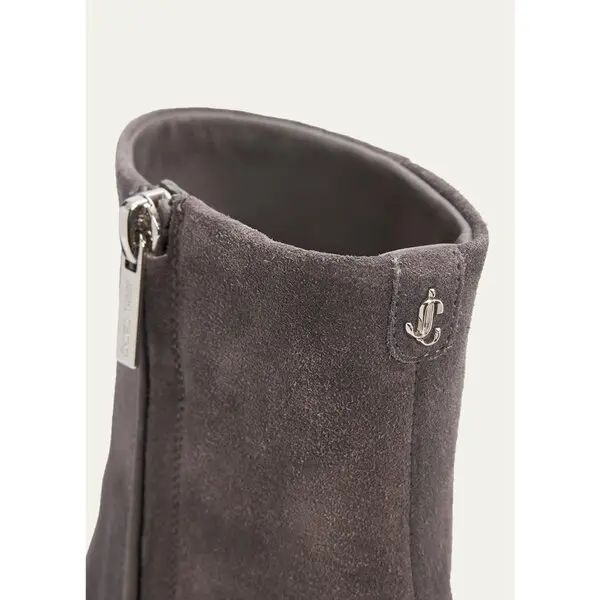 JIMMY CHOO 65mm Frankie Suede Ankle Boots