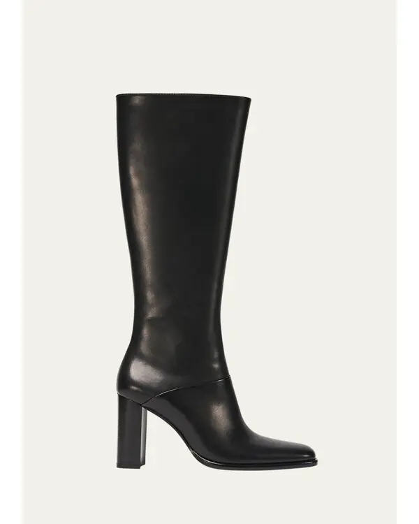 Simkhai Carolyn 85mm Leather Knee-high Boots