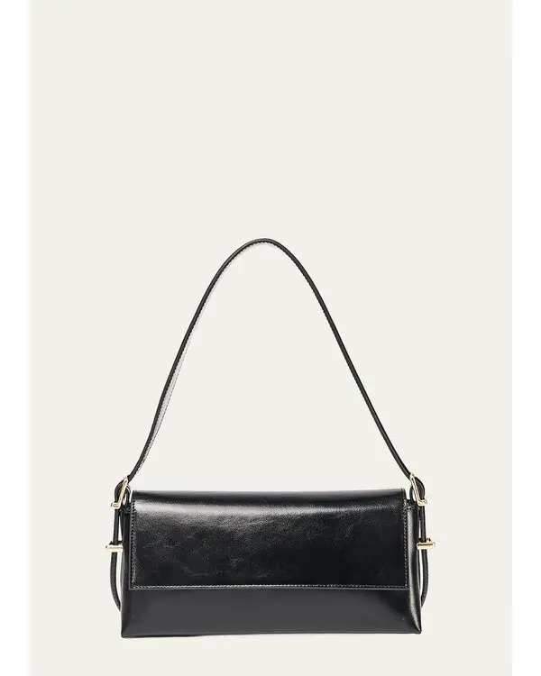 Simkhai Atlas Moto Leather Shoulder Bag