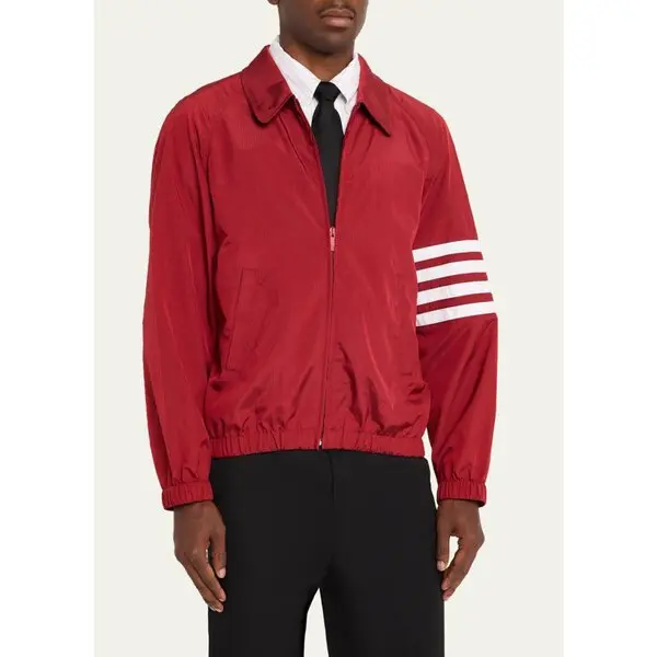 Thom Browne Ripstop 4-bar Full-zip Jacket