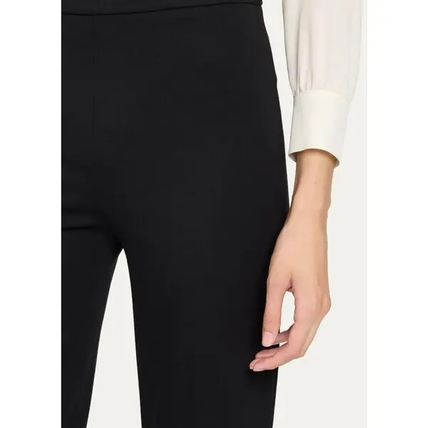 Veronica Beard Gracie Zip-back Bootcut Pants
