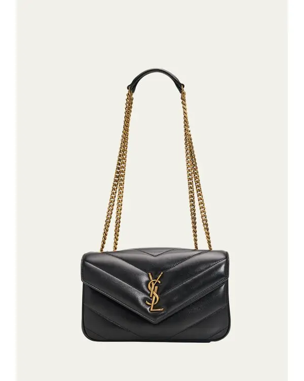 Saint Laurent Loulou Quilted Leather Shoulder Bag