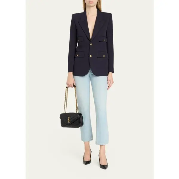 Saint Laurent Loulou Quilted Leather Shoulder Bag
