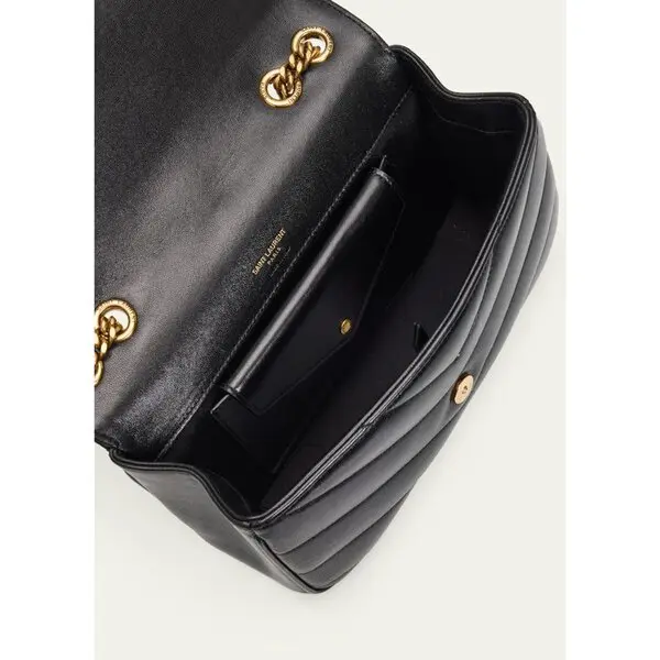 Saint Laurent Loulou Quilted Leather Shoulder Bag