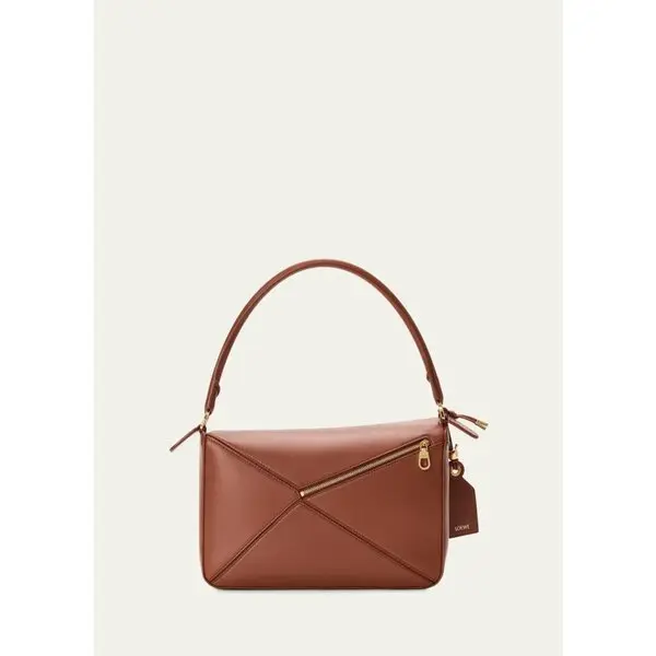 Loewe X Paula's Ibiza Puzzle Medium Leather Top-handle Bag