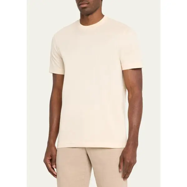 Kiton Cotton Jersey Crewneck T-shirt