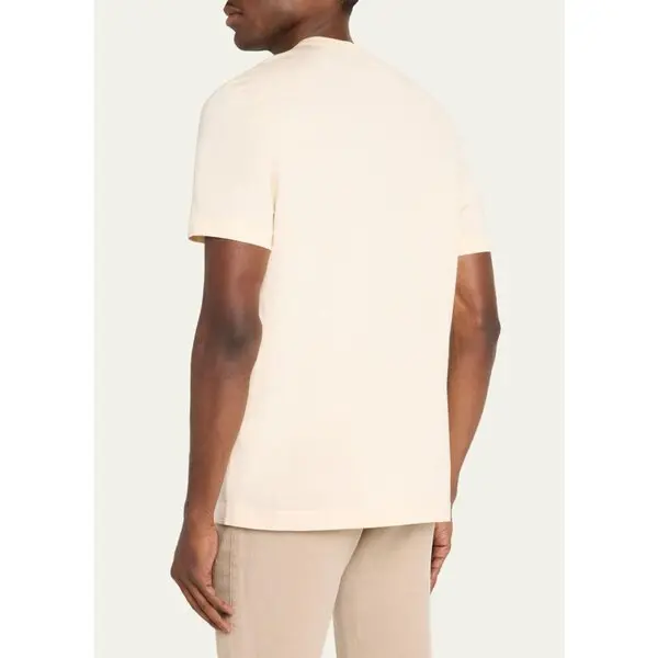 Kiton Cotton Jersey Crewneck T-shirt
