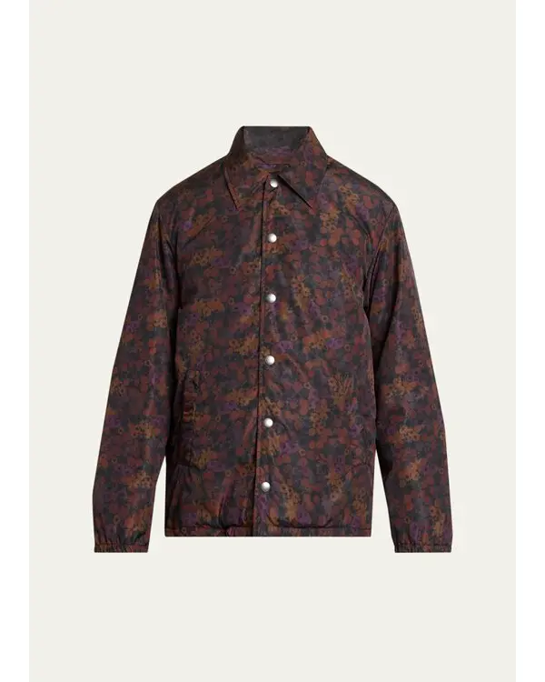 Dries Van Noten Floral Bomber Jacket
