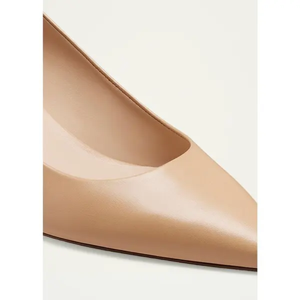 STUART WEITZMAN 50mm Power Leather Pumps - Adobe