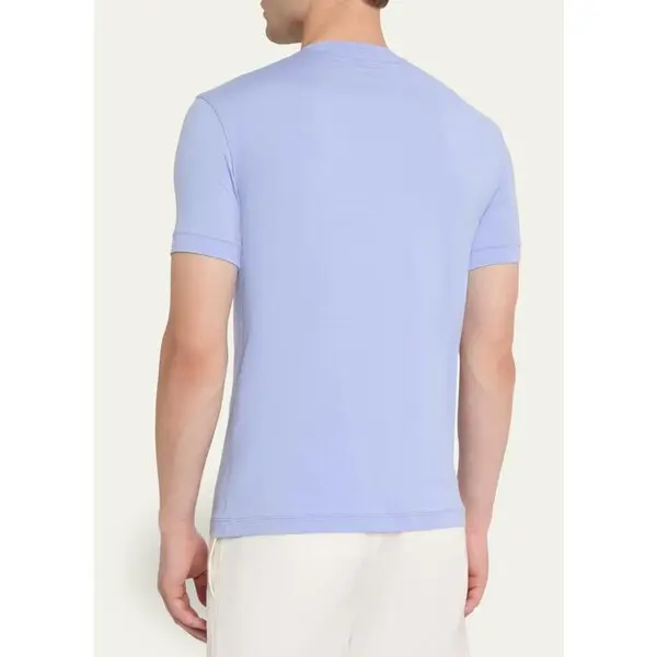 Giorgio Armani Solid Viscose Stretch Jersey T-shirt