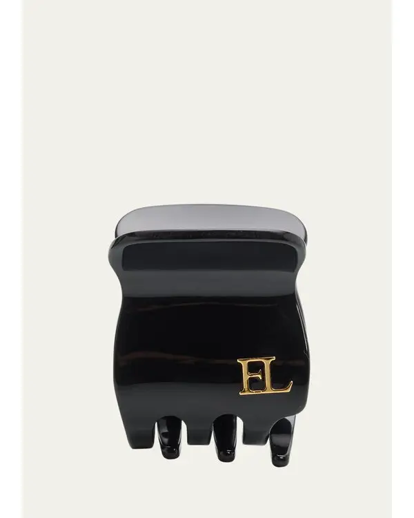 L. Erickson Signature Small Claw Clip - Black