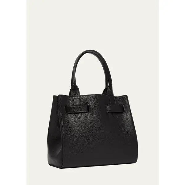TOM FORD Audrey Small Tote Bag In Grain Leather - Black