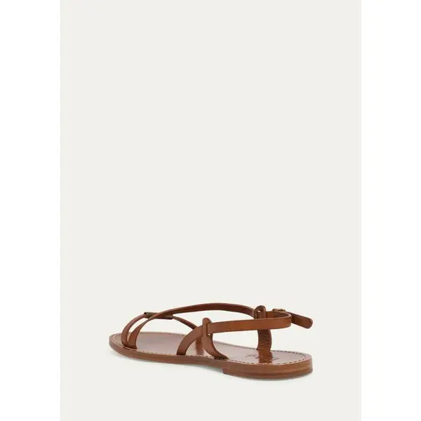 Chloé Matilda Flat Leather Sandals