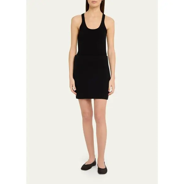 Vince Stretch-viscose Tank Top - Black