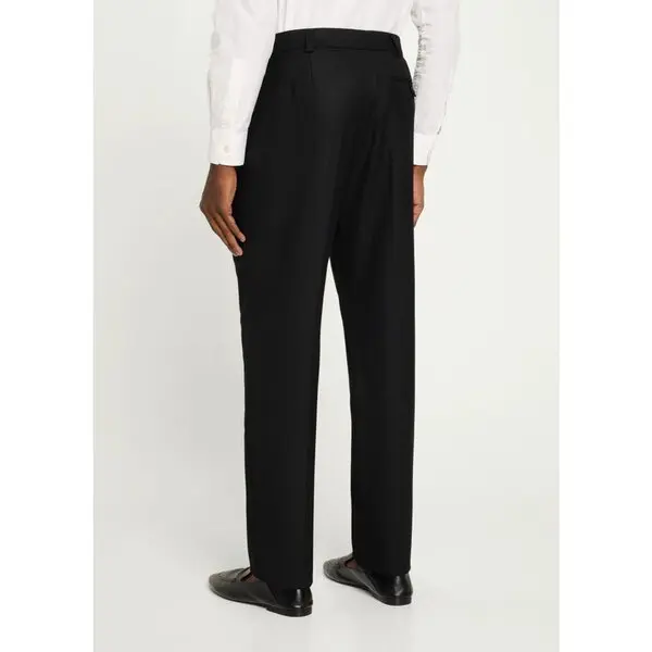 Saint Laurent Pleated Wool Trousers