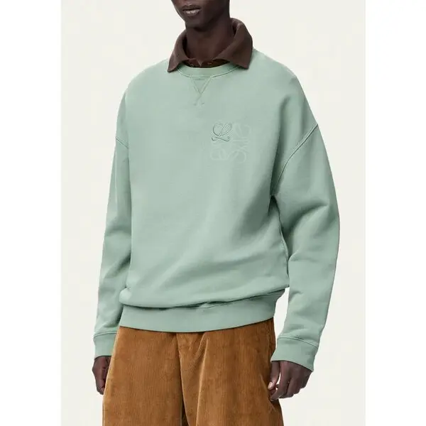 Loewe Print-embroidered Anagram Sweatshirt