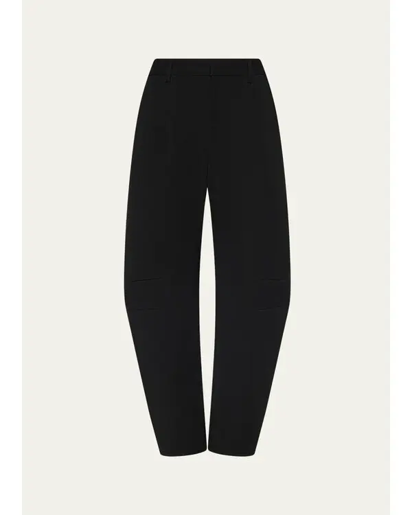 L'Agence Colby Barrel-leg Trousers